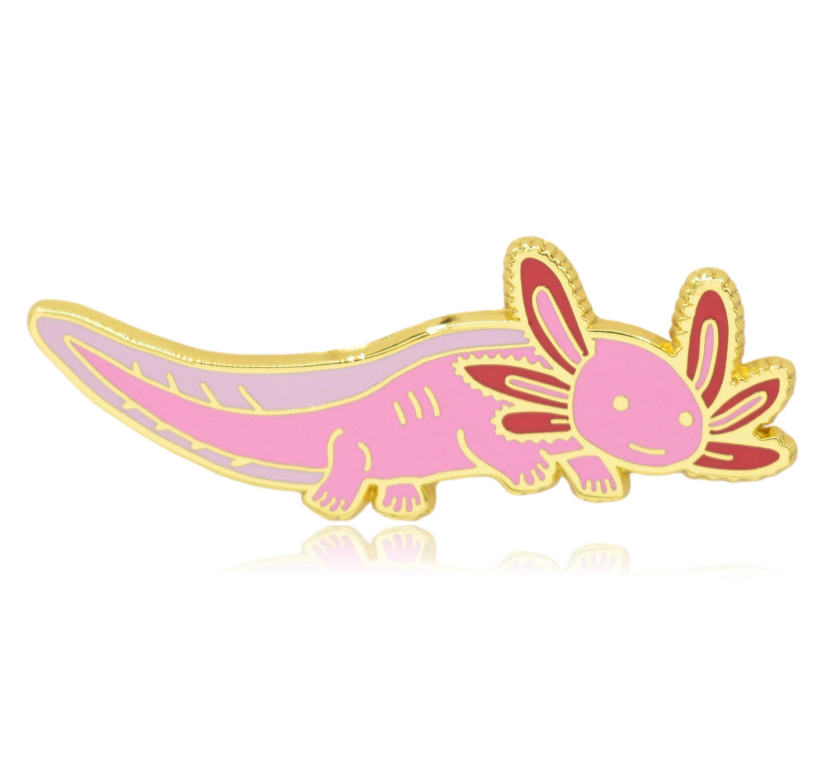 Axolotl Hard Enamel Pin | Clayton Jewelry Labs