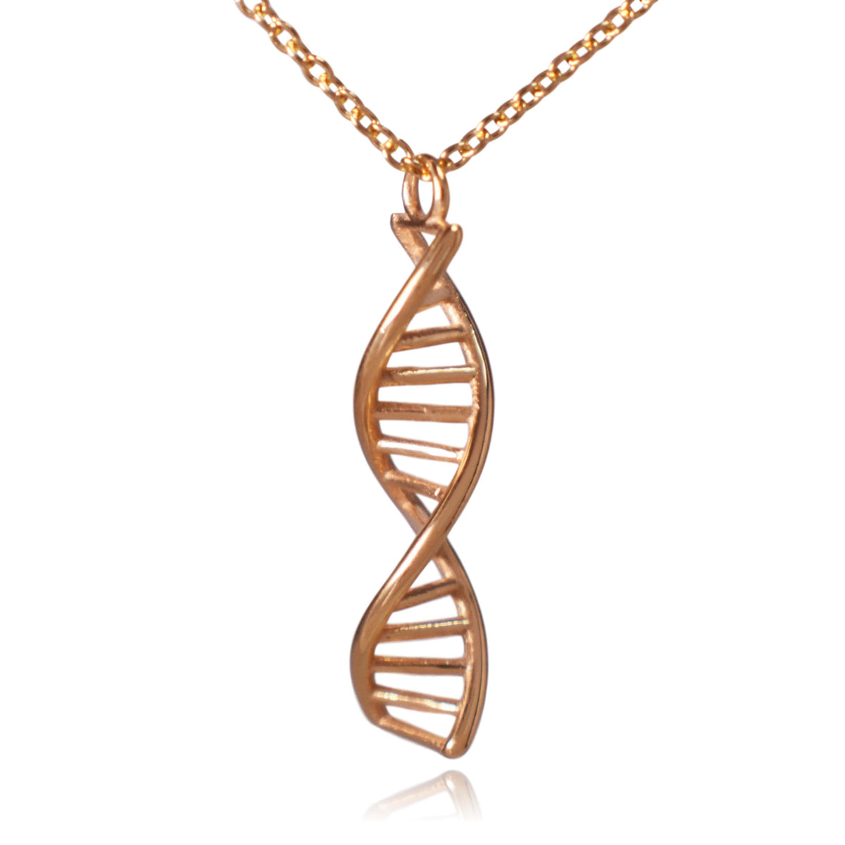 DNA Double Helix Science Necklace | Clayton Jewelry Labs