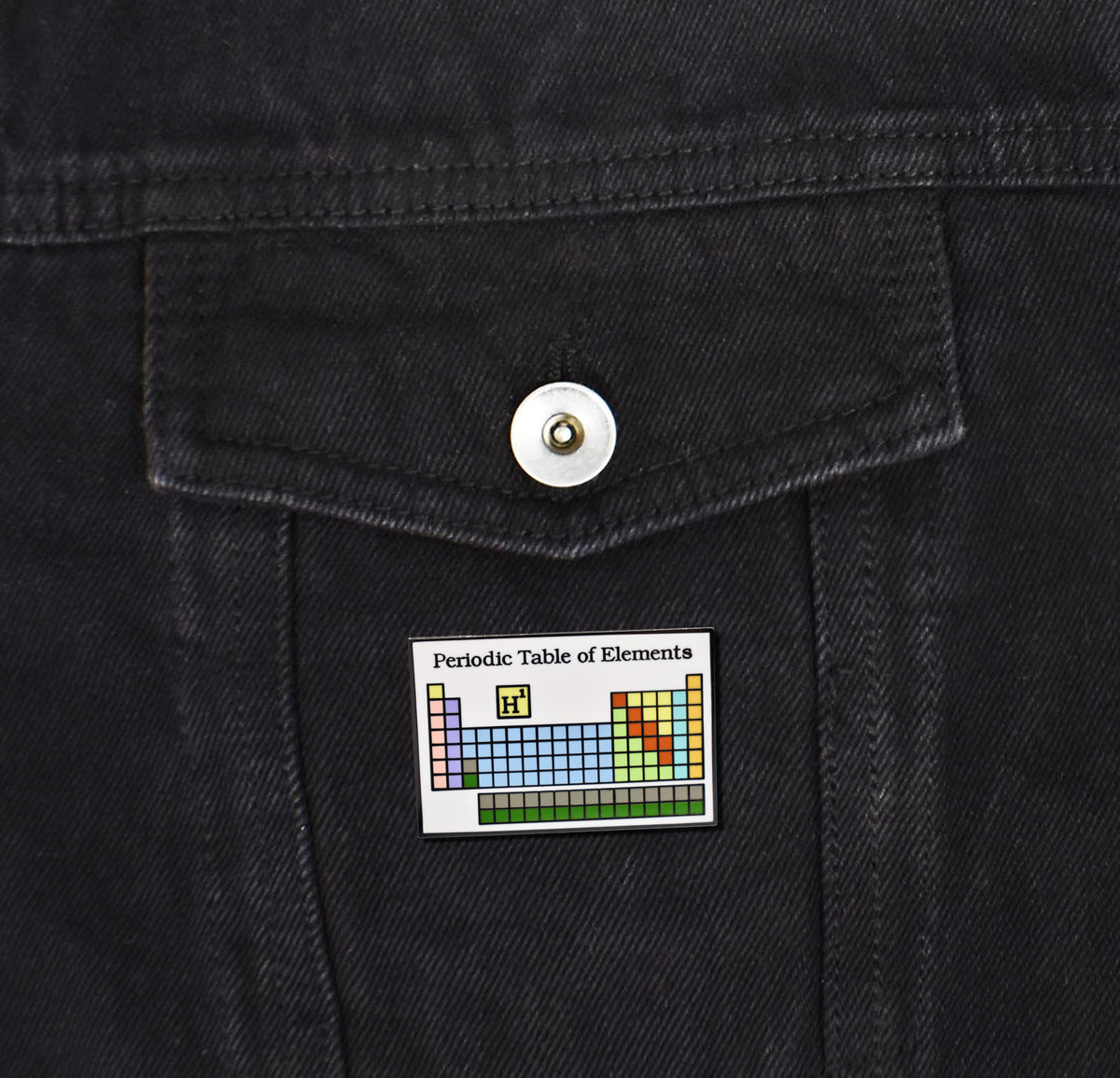 Periodic Table of Elements Hard Enamel Pin | Clayton Jewelry Labs