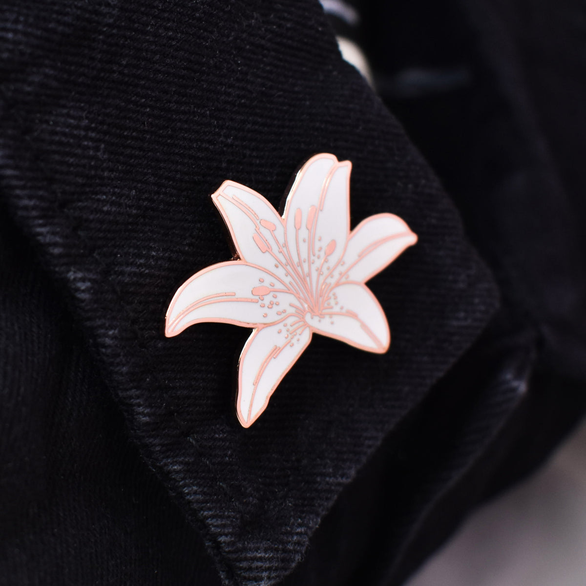 Tiger Lily Flower Hard Enamel Lapel Pin – Clayton Jewelry Labs